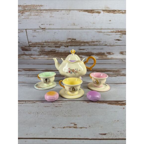 Disney | Toys | Disney Princess Magical Tea Set Belle Tiana Aurora Not ...